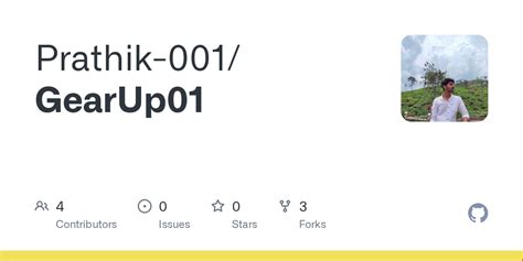 Github Prathik 001gearup01