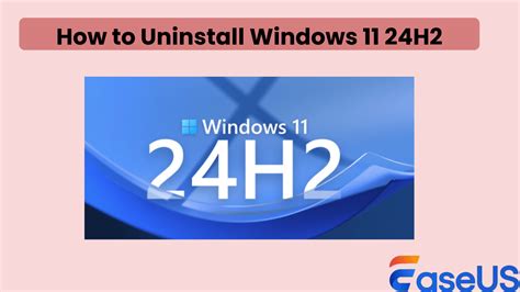 How To Uninstall Windows H No Data Loss