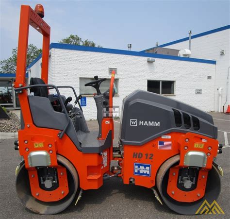 Hamm Hd12vv Smooth Drum Compactor For Sale Or Rent Rollers Compactors