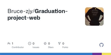 Github Bruce Zjy Graduation Project Web