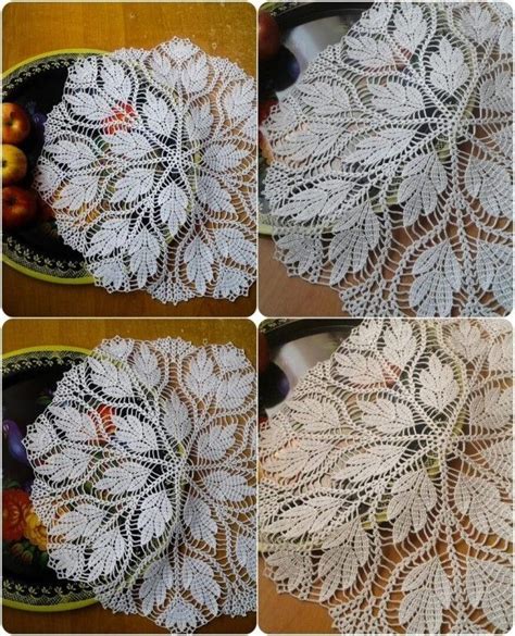 Салфетка крючком Интересный контент в группе Уроки Вязания Crochet Patterns Pattern Crochet