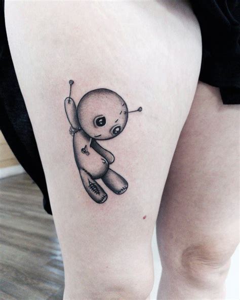 Top 100 Best Voodoo Doll Tattoos For Women Effigy Design Ideas