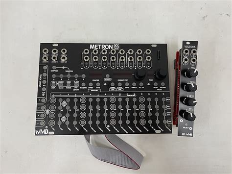 Wmd Metron Voltera Eurorack Sequencer And Modulation Module Reverb