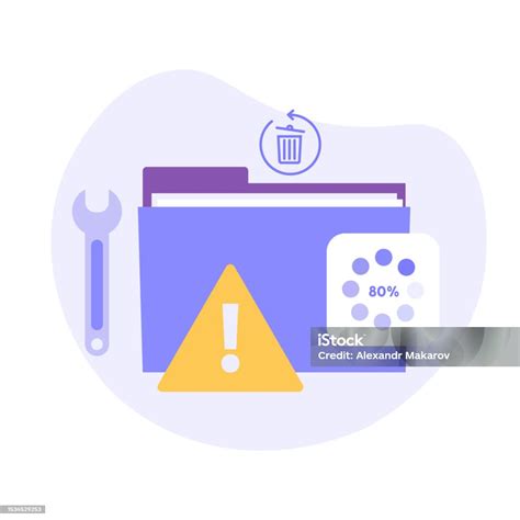 아이콘 수리 Hdd 복원 과정 데이터 복구 데이터 스토리지 백업 하드웨어 디스크 복구 서비스 평면 만화 디자인의 벡터 그림 컴퓨터 파일에 대한 스톡 벡터 아트 및 기타