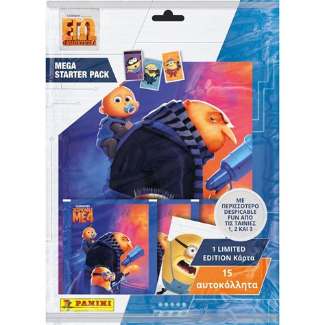 Panini Despicable Me 4 Sticker Collection Paalde025 Toys Shopgr