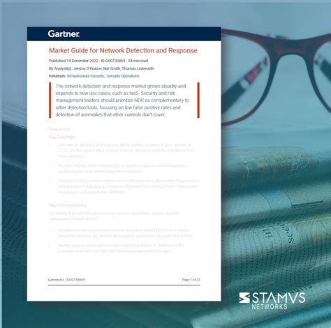 Gartner® 2022 Market Guide For Ndr Stamus Networks Named A Representative Vendor