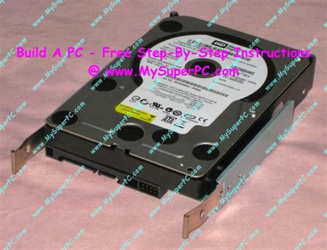 Build A PC Install SATA Hard Drive