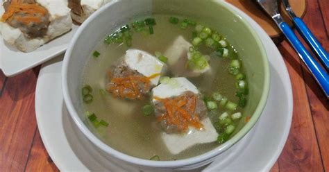 Resep Sup Tahu Bakso Oleh Shanty Yuniar Cookpad