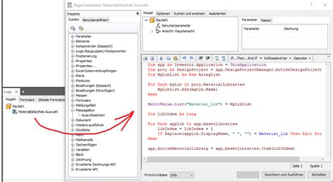 Solved Ilogic Selection Of Material Libary Autodesk Community