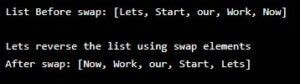 Swap In Java Swapping Of And Numbers In Java