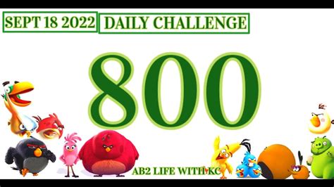 Angry Birds 2 Daily Challenge Today 1892022 And 1992022 Ive