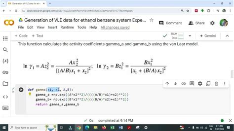 Generate Vle Diagrams For Ethanol Benzene Azeotrope In Python Pxy
