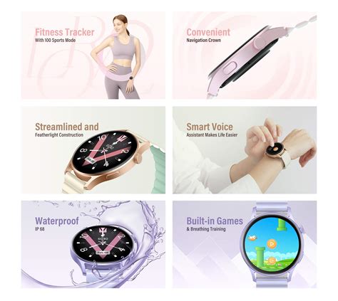 Kieslect Lora 2 Lady Calling Smart Watch