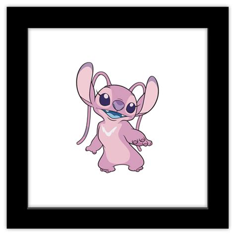 Gallery Pops® Disney Lilo And Stitch 2002 Angel Wall Art Black