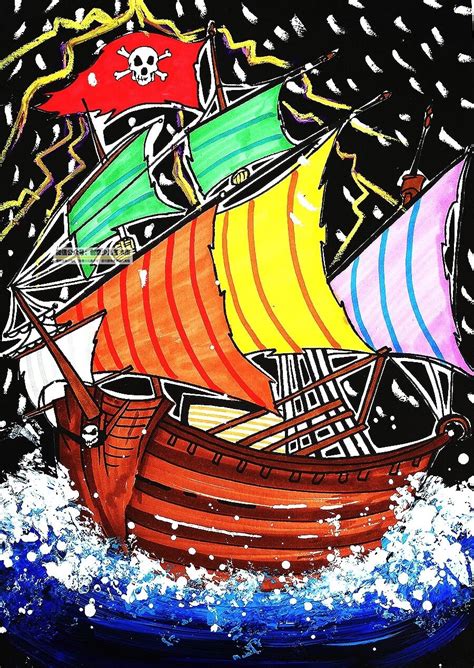 船 儿童画 高清图片堆糖美图壁纸兴趣社区
