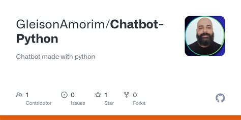 Github Gleisonamorim Chatbot Python Chatbot Made With Python
