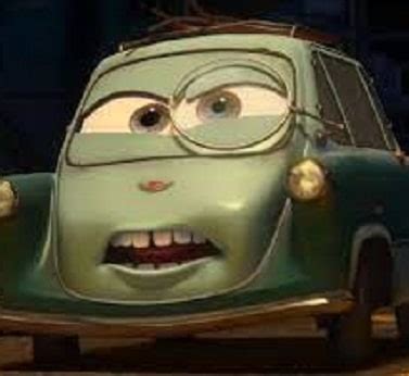 Professor Zündapp Cars Disney Character Guide