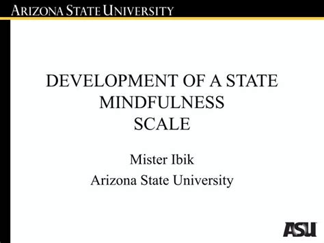 Ppt Development Of A State Mindfulness Scale Powerpoint Presentation Id3698243
