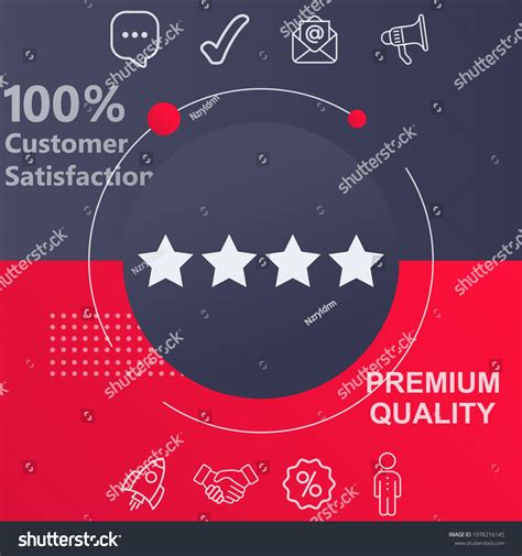 Four Stars Customer Product Rating Review Stock Vector Royalty Free 1978216145 Shutterstock