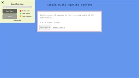 Freecodecamp Random Quote Machine