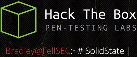 solidstate write up by netsecbrad fellsec writeups hack the box