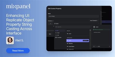 Enhancing Ui Replicate Object Property String Casting Across Interface Mixpanel Community