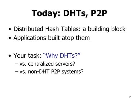 Ppt Distributed Hash Tables Chord Powerpoint Presentation Free