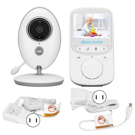 Cámara De Seguridad Para Niñera Monitor De Bebé Con Vídeo Lcd Cámara