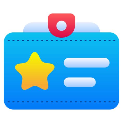 Vip Pass Generic Flat Gradient Icon Vip Pass Generic Flat Gradient Icon