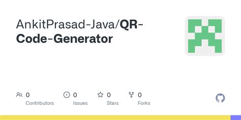 Github Ankitprasad Java Qr Code Generator