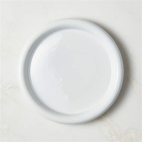 Inge White Luncheon Plate By Gianfranco Frattini Cb2
