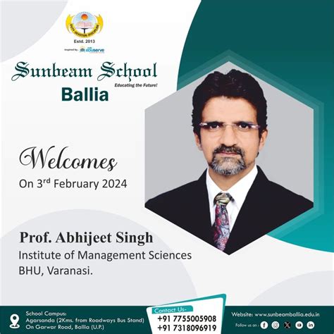 Abhijeet Singh On Linkedin Excited To Meet The Young Minds