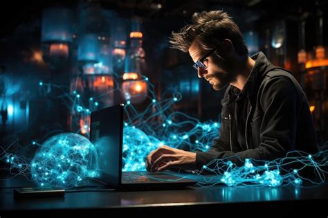 Premium Ai Image Administrator Configures Cloud Virtual Servers Generative Ia