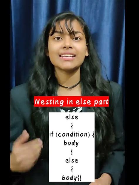 Nested If Statement Programming Basics Javaprogramming Cse Programming C C Youtube