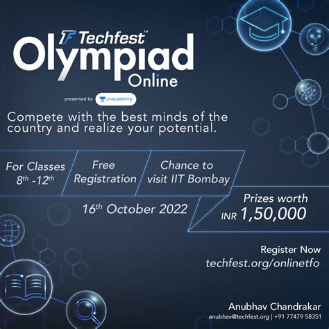 Techfest Iit Bombay On Linkedin Techfestolympiad Unacadmey Online