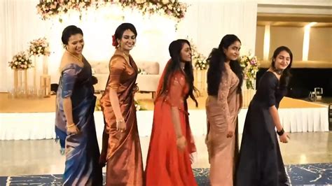 Cute Malayali Dusky Girl Big Deep Navel Hole While Dancing For Marriage Mkv Snapshot 04 26 947