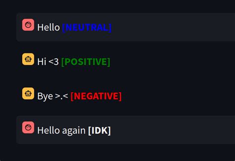 Rendering Of Colored Text For Messages In Stchatmessage For Chatbot Using Streamlit Streamlit