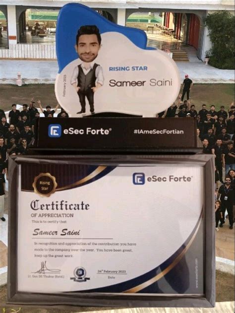 Sameer Saini On Linkedin Team Grateful Esecforte Thankyou 24