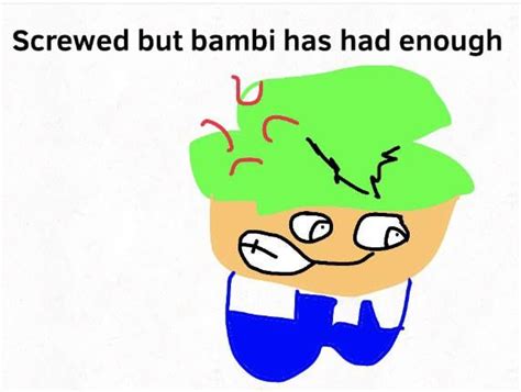 Bambis Hellscape Extended Characters But I Drew Them In One Minute