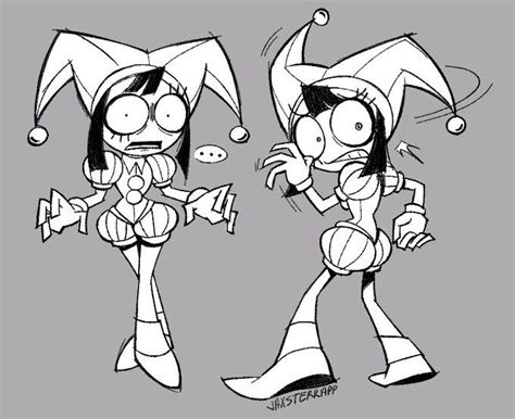 JAx No X Pomni Https T Co VGChEQJQGi X Cartoon Network Characters Cartoon Art