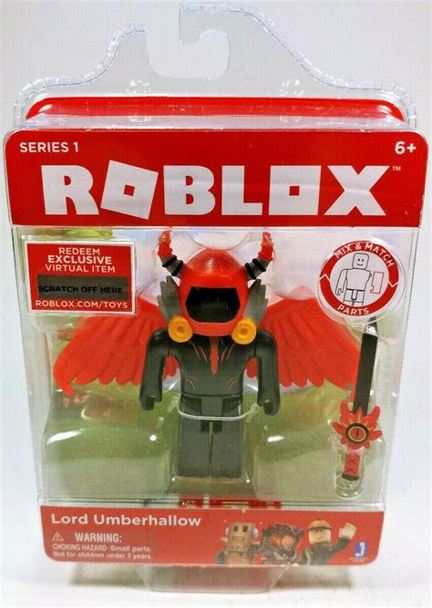 Roblox Lord Umberhallow Figure Series 1 With Exclusive Virtual Item New