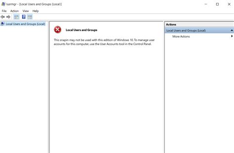 How To Enable Local Users And Groups In Windows 11 Home Single Language Microsoft Qanda