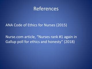 ANA Code Of Ethics For Nurses PPTX Healthcare Industry Industries