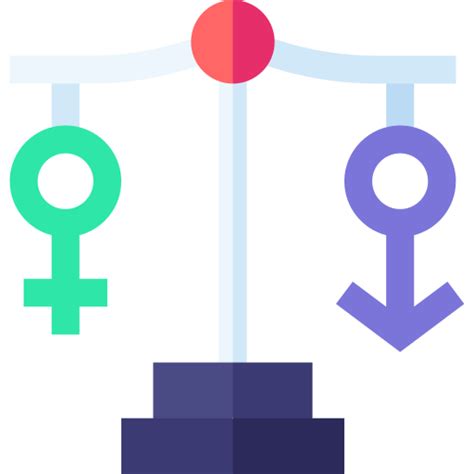Gender Equality Basic Straight Flat Icon
