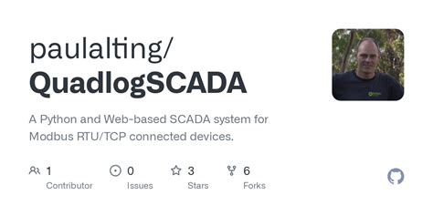 GitHub Paulalting QuadlogSCADA A Python And Web Based SCADA System