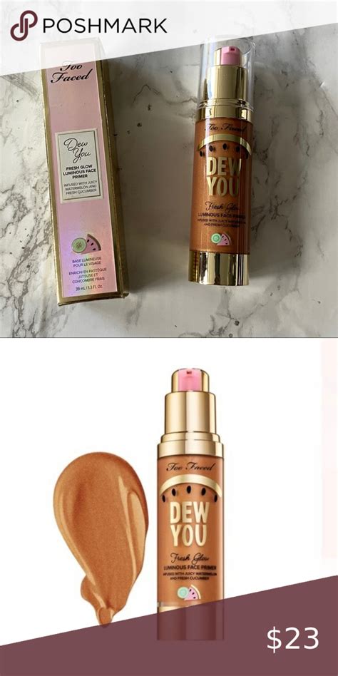 Too Faced Dew You Luminous Face Primer Radiant Caramel