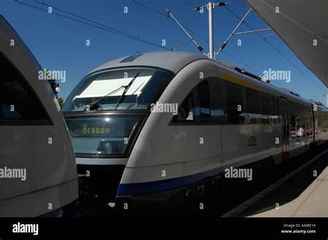Brasov Railway Station Cfr Romanian Federal Railway Sageata