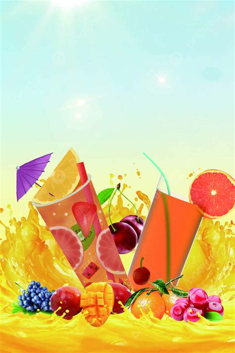 포스터 음료 포스터 여름 신선한 여름 포스터 에이 상쾌 음료 포스터 배경 일러스트 및 사진 무료 다운로드 Pngtree