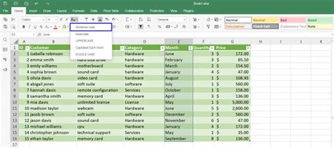 ¿cómo Cambiar Mayúsculas A Minúsculas En Excel Y Viceversa