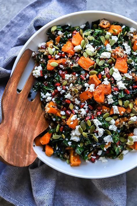 Winter Kale Salad Dietitian Debbie Dishes
